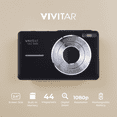 Vivitar Popsnap Compact Digital Camera, Black, 16X Zoom, 1080p, Built ...