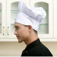Hyzrz Set of 3 Pack Adult Chef Hat Adult Adjustable Elastic Baker ...