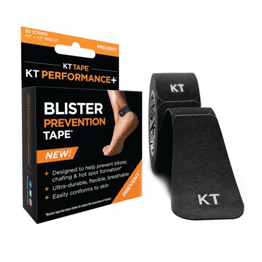 KT tape pro, 2"x20\' black pre-cut - Walmart.com
