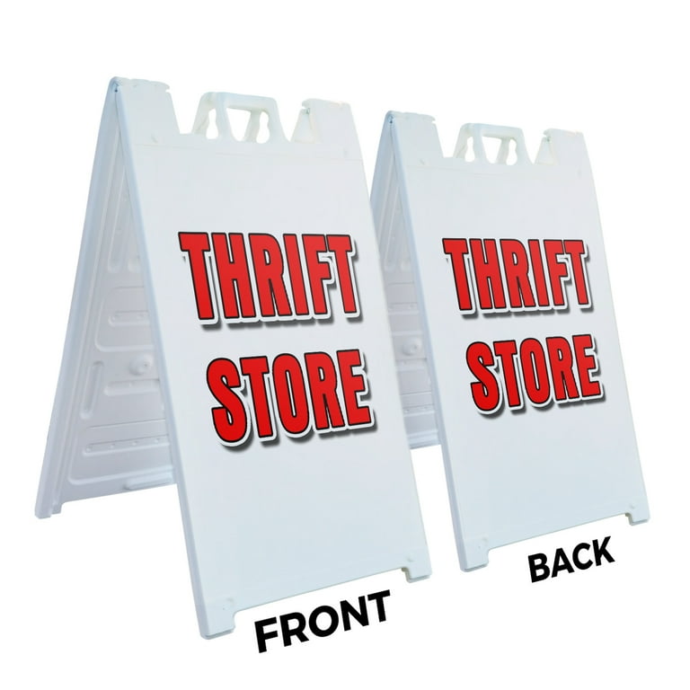 Thrift Store Fronts Signs