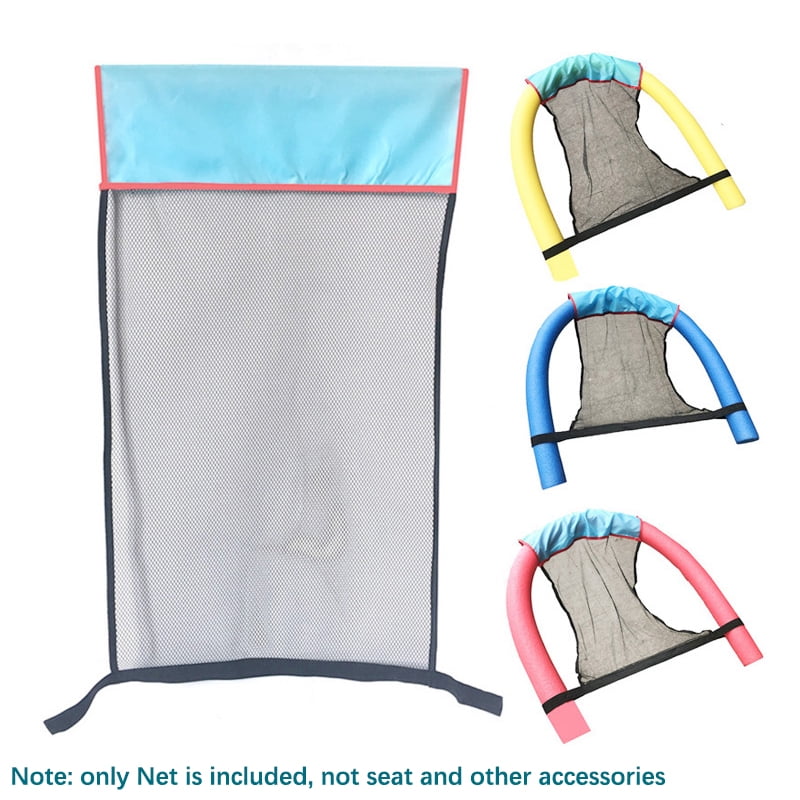 Pool Noodle Chair Net Floating Chair Novelty Bright Color Pool Floating ...