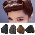 Bayufint Synthetic Short Curly Retro Bangs Hair Clip for Women Daily ...