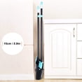 Ylebs Broom and Dustpan Set - Long Handle Standing Dustpan for Home ...