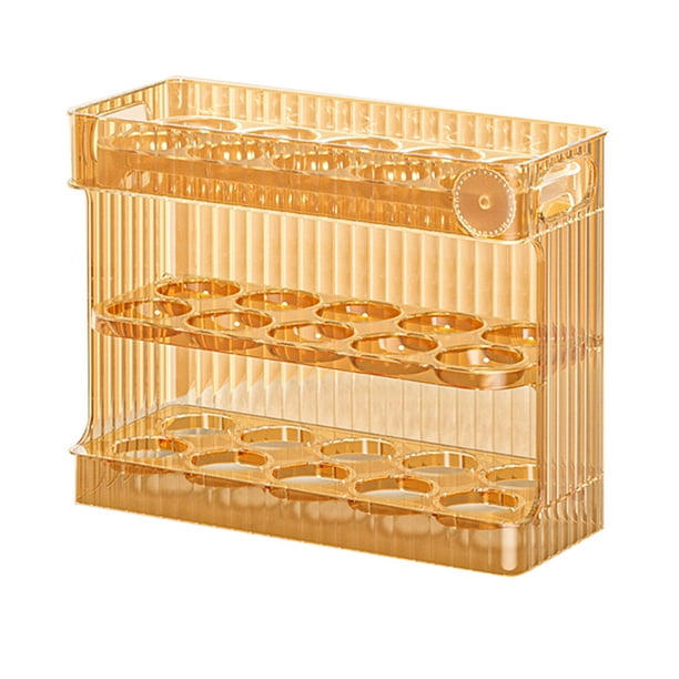 Bandeja para refrigerador con tapa abatible de color ámbar para 30 ...