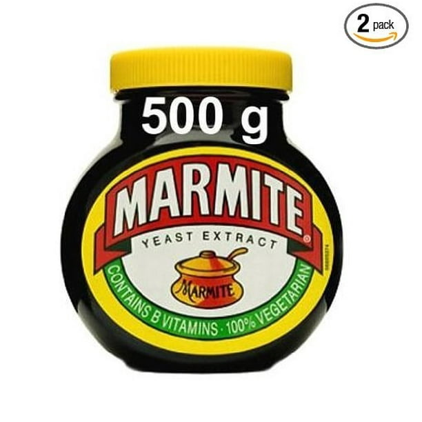 Marmite Yeast Extract, 17.6-Ounce Jumbo Bottle (Pack of 2) - Walmart ...