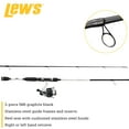 Lew's American Hero We Go 2 Spinning Reel and Fishing Rod Combo, 5-Foot ...