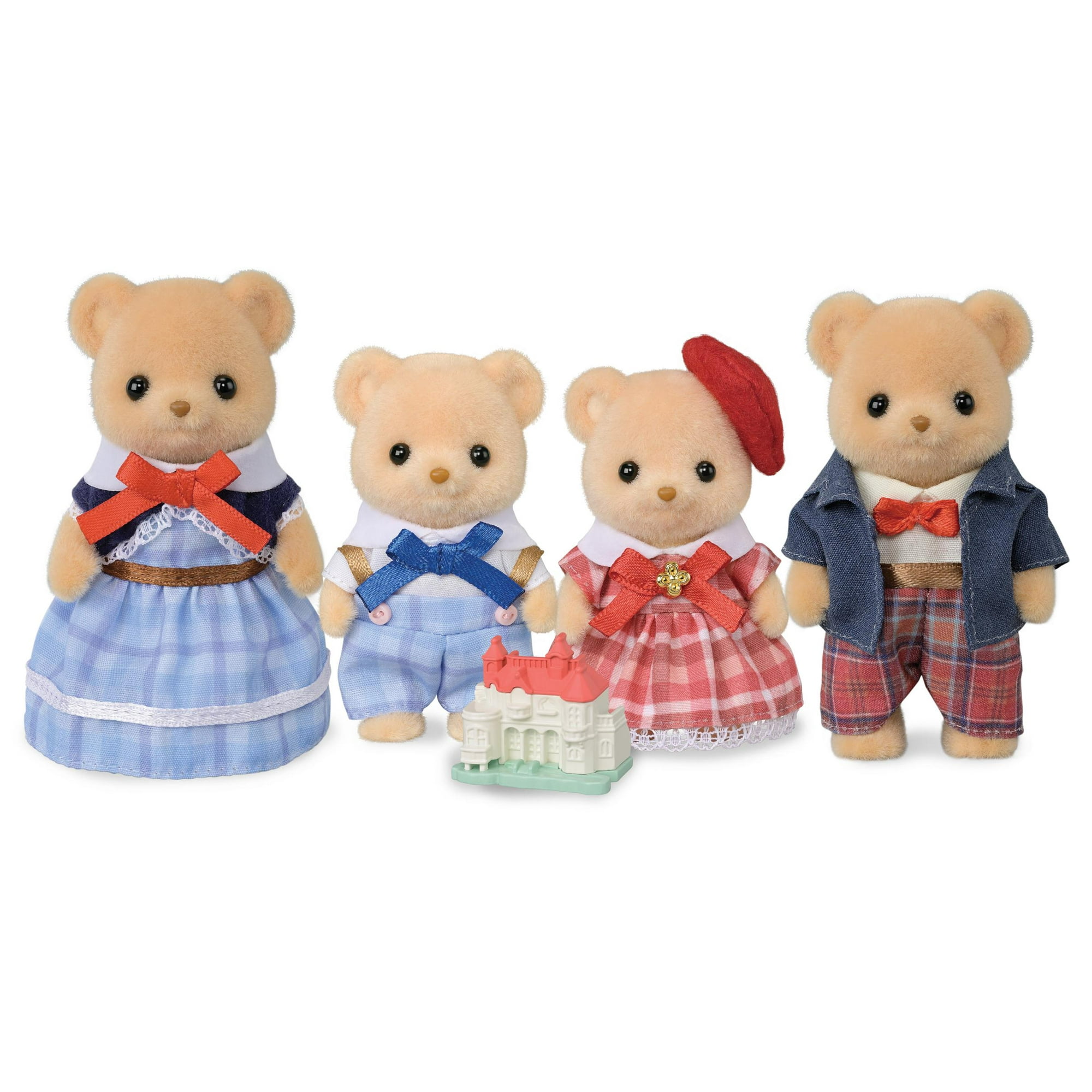 Click here for Calico Critters Biscuit Bear Family  Set Of 4 Coll... prices