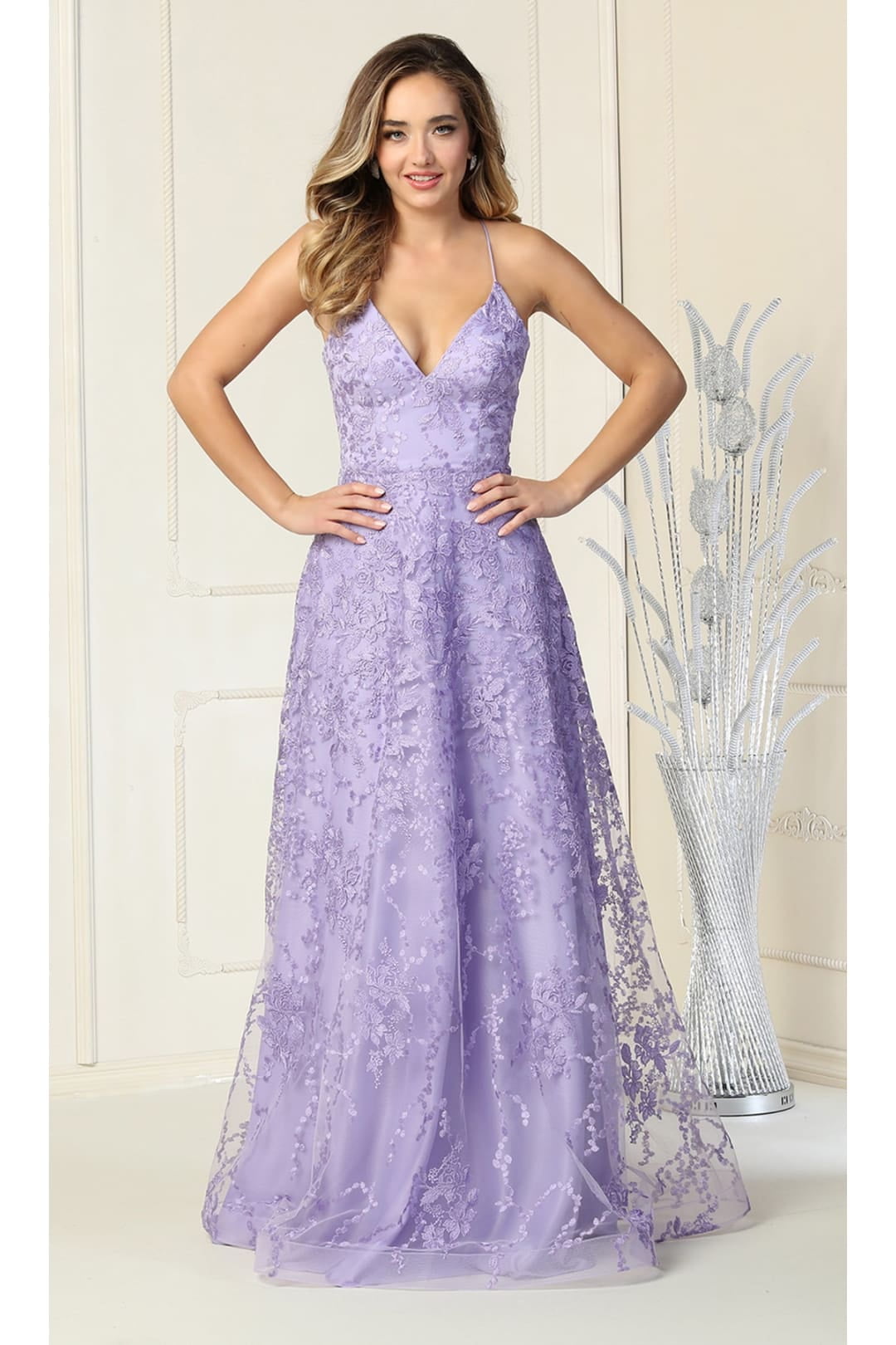 Lavender Prom Dress