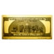 1 gram Gold Note - $100 Replica (Benjamin Franklin Design 24K ...
