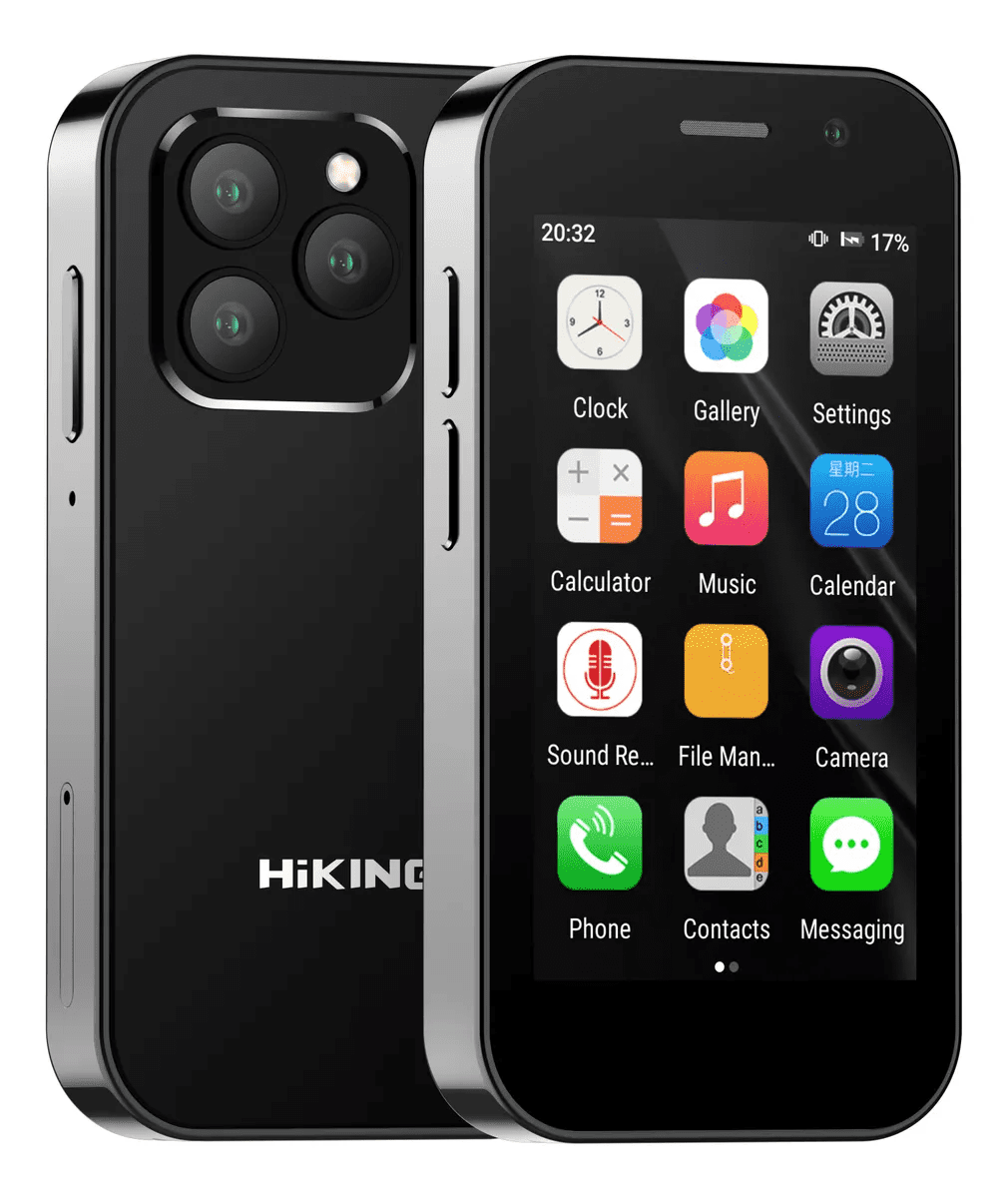 Hiking Mini Phone A15 2GB 16GB Negro | Walmart en línea