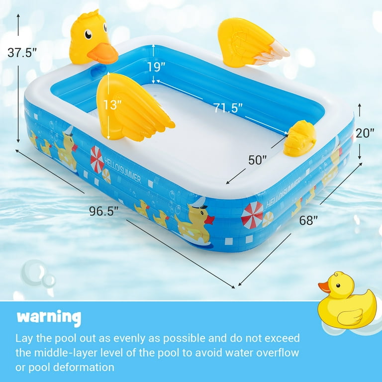 Baby Ducks Swimming Pool