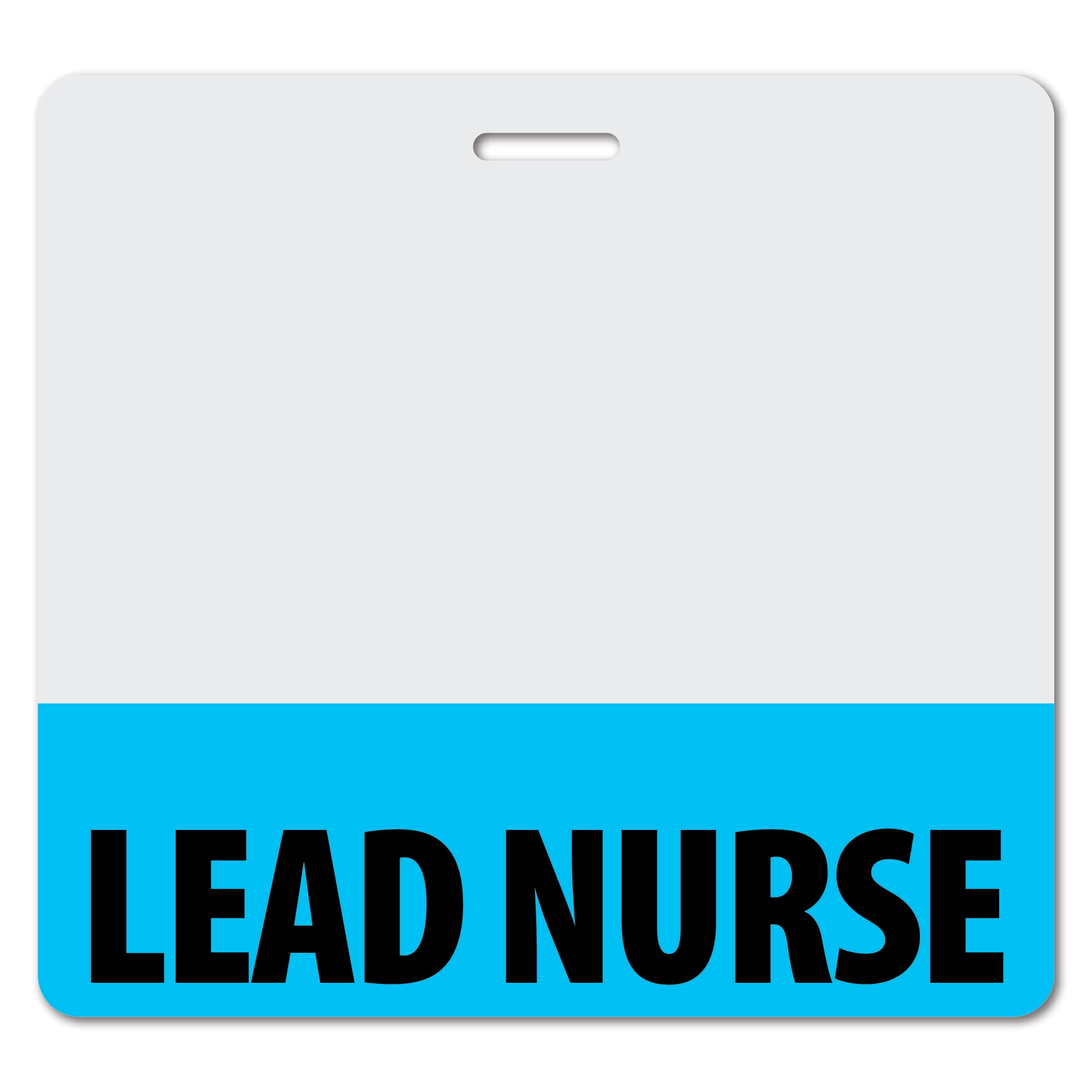 LEAD NURSE Heavy Duty Horizontal Light Blue (1 pack) - Spill & Tear ...