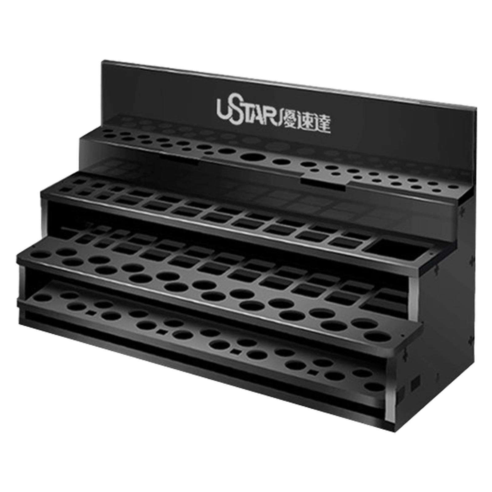 Rack de almacenamiento de pinturas Macarena Acrílico 3 estantes ...