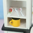 1/12 Dollhouse Simulation Toothpaste Toothbrush Cup Set Dollhouse Mini ...
