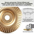 Tungsten Carbide Cutting Wheel, 3pcs Angle Grinder Polishing Pad Set ...