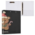 WOBOGO A Cute Teddy Bear File Folders Extra Large Capacity to Hold 200 ...