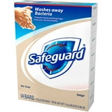Safe-Guard Safeguard Original Bar Soap, Beige, 4 Ounces, 14 Pack ...