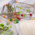 Glass Head Pins,Sewing Pins 250 Pcs Assorted Colors Dressmaking Pins ...