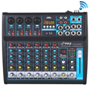 Pyle PMXU63BT - 6-Ch. Bluetooth Studio Mixer - DJ Controller Audio ...