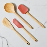 Ayesha Curry Tools and Gadgets Cooking Utensil Set, 4-Piece, Redwood ...