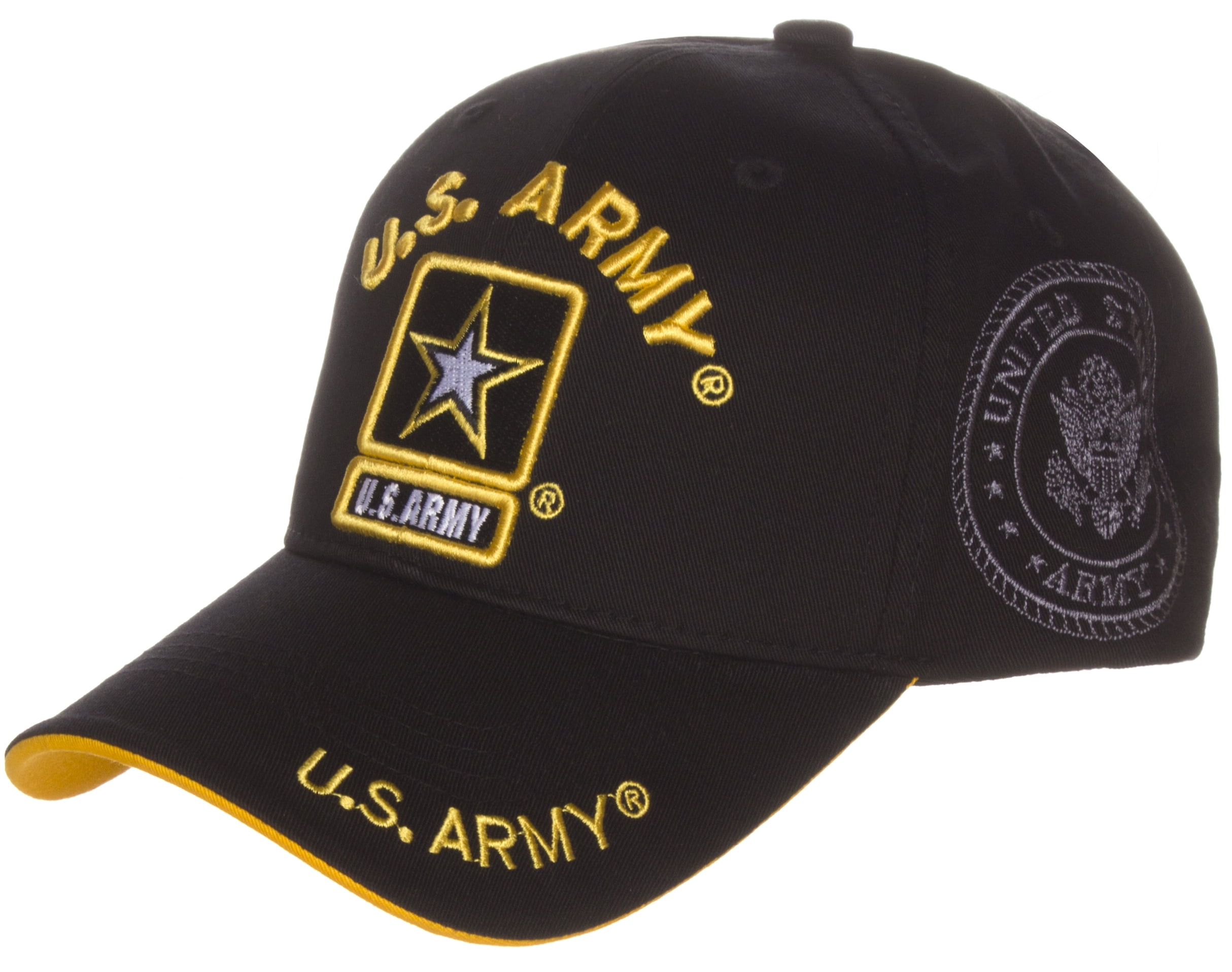 US Army Official License Structured Front Side Back and Visor ...