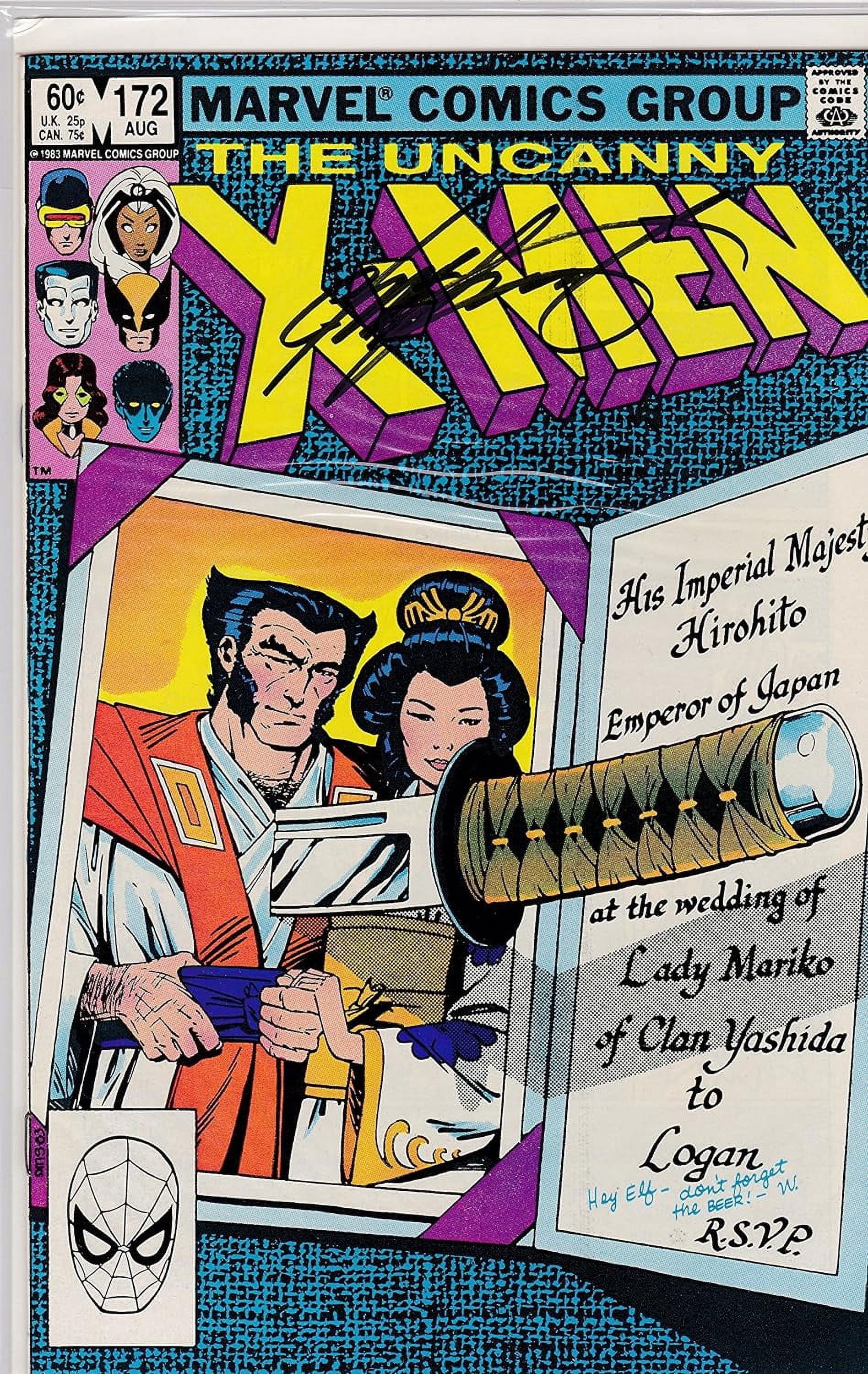 Uncanny X-Men #172 Autografiado y Firmado por Chris Claremont FINE/VF ...
