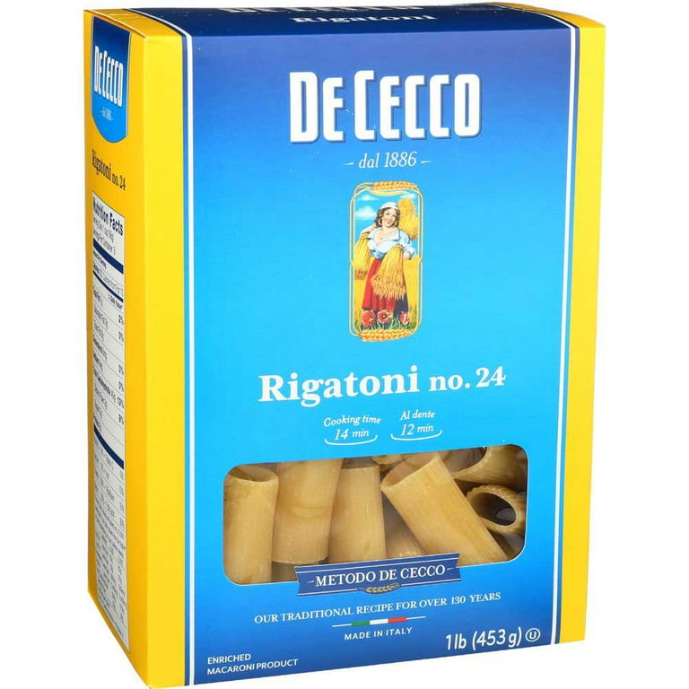 Rigatoni Pasta Box