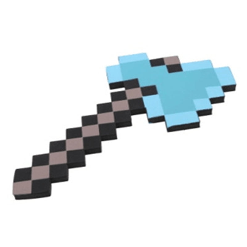 Minecraft Large Real Prop Toys Pixel Game Arms/Shield Plastic Toy ...