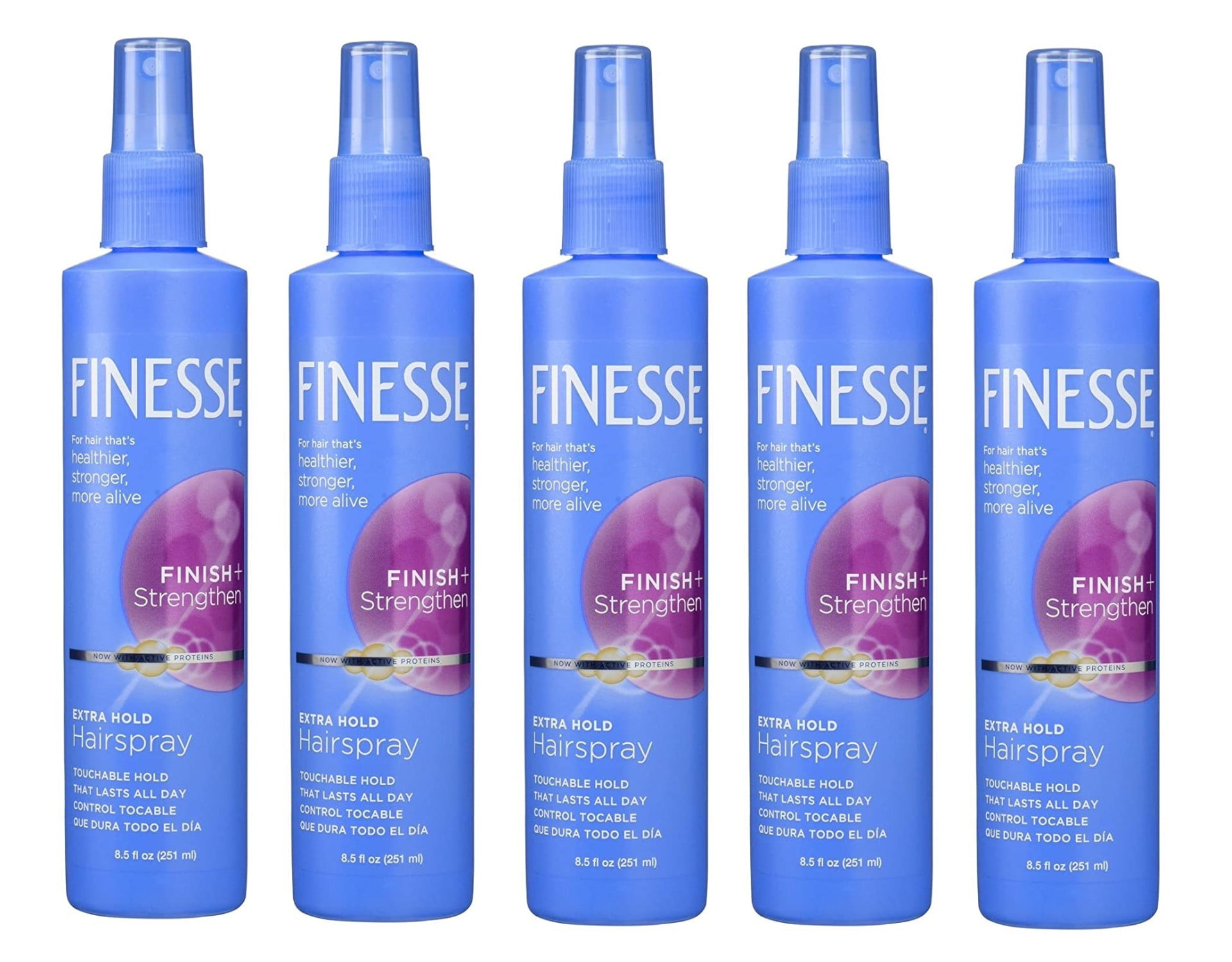 Finesse Finish & Strengthen, Extra Hold Non-Aerosol Hair Spray 8.5 oz ...