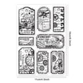 1 Sheet PVC Plastic Clear Stamps for DIY Scrapbooking Photo Album ...
