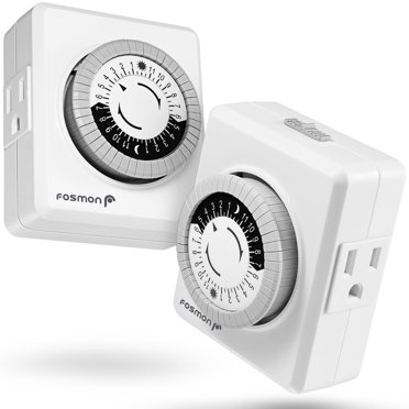 BN-LINK Digital Wall Plug Countdown Timer with Repeat Function, Compact ...