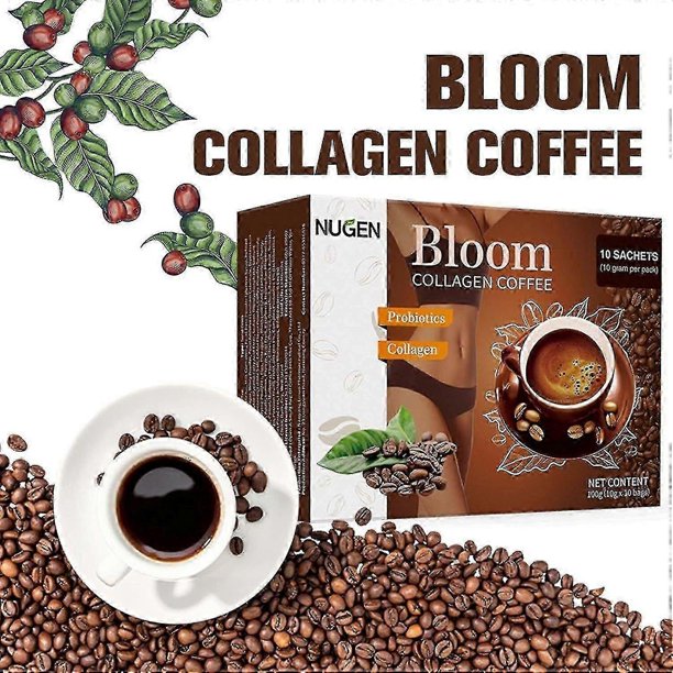 cajas de café con colágeno Nugen Bloom (café orgánico puro) | Bodega ...
