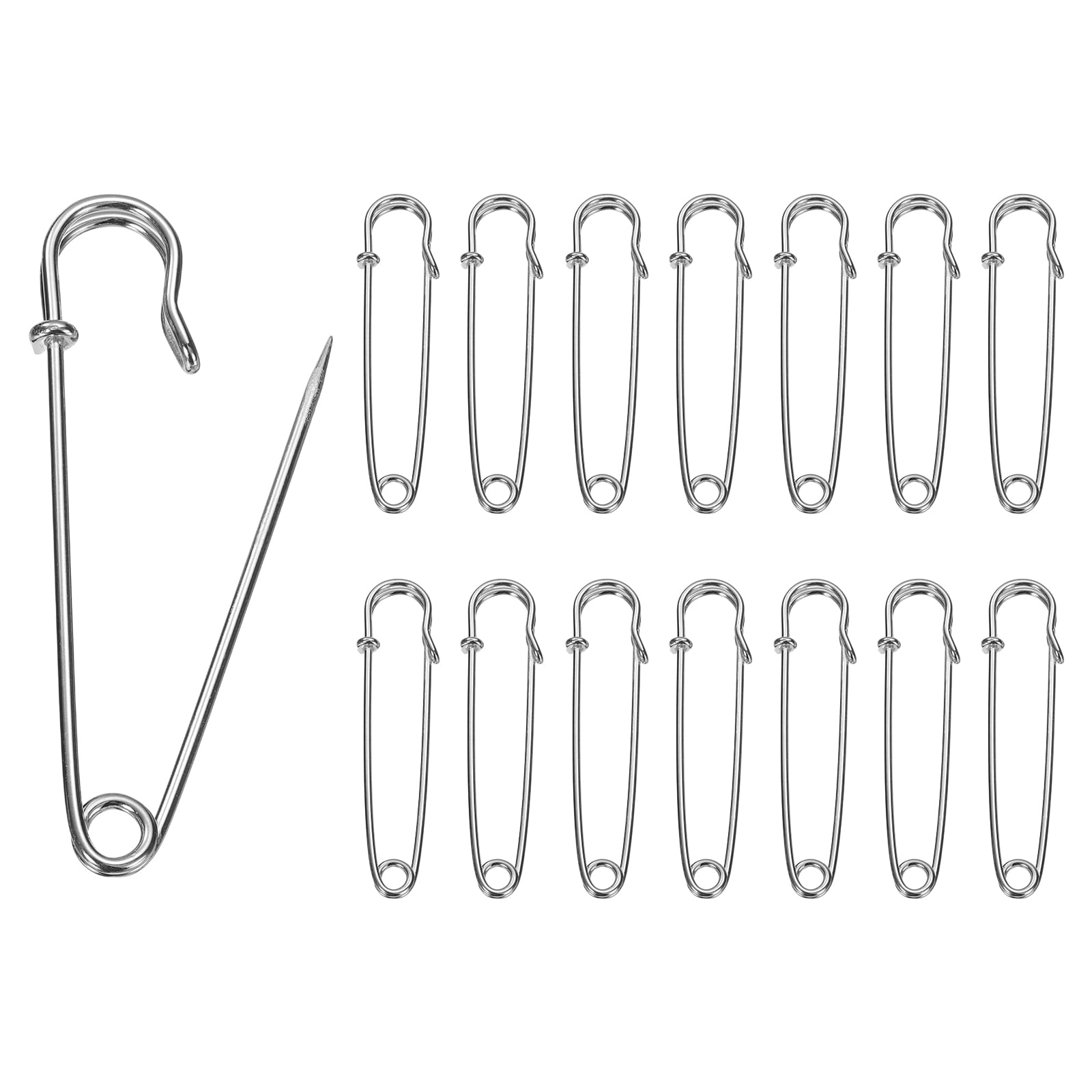 Click here for Unique Bargains Uxcell 30pcs Safety Pins 3 Inch (7... prices