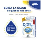 Vitamina D3 ONEDROP frasco 10mL, 400Ui D3 ONEDROP D3 | Bodega Aurrera ...