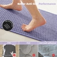 Large Bathroom Rugs Non Slip Washable Bath Super Absorbent Rug Thin ...