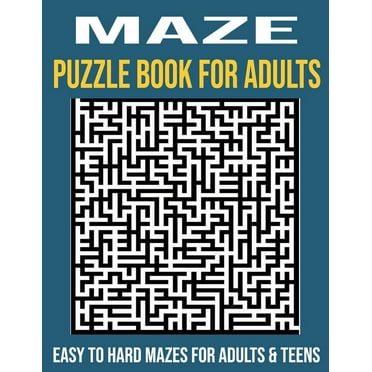 Big Book of Mazes for Senior Adults: Big Book of Mazes for Senior ...