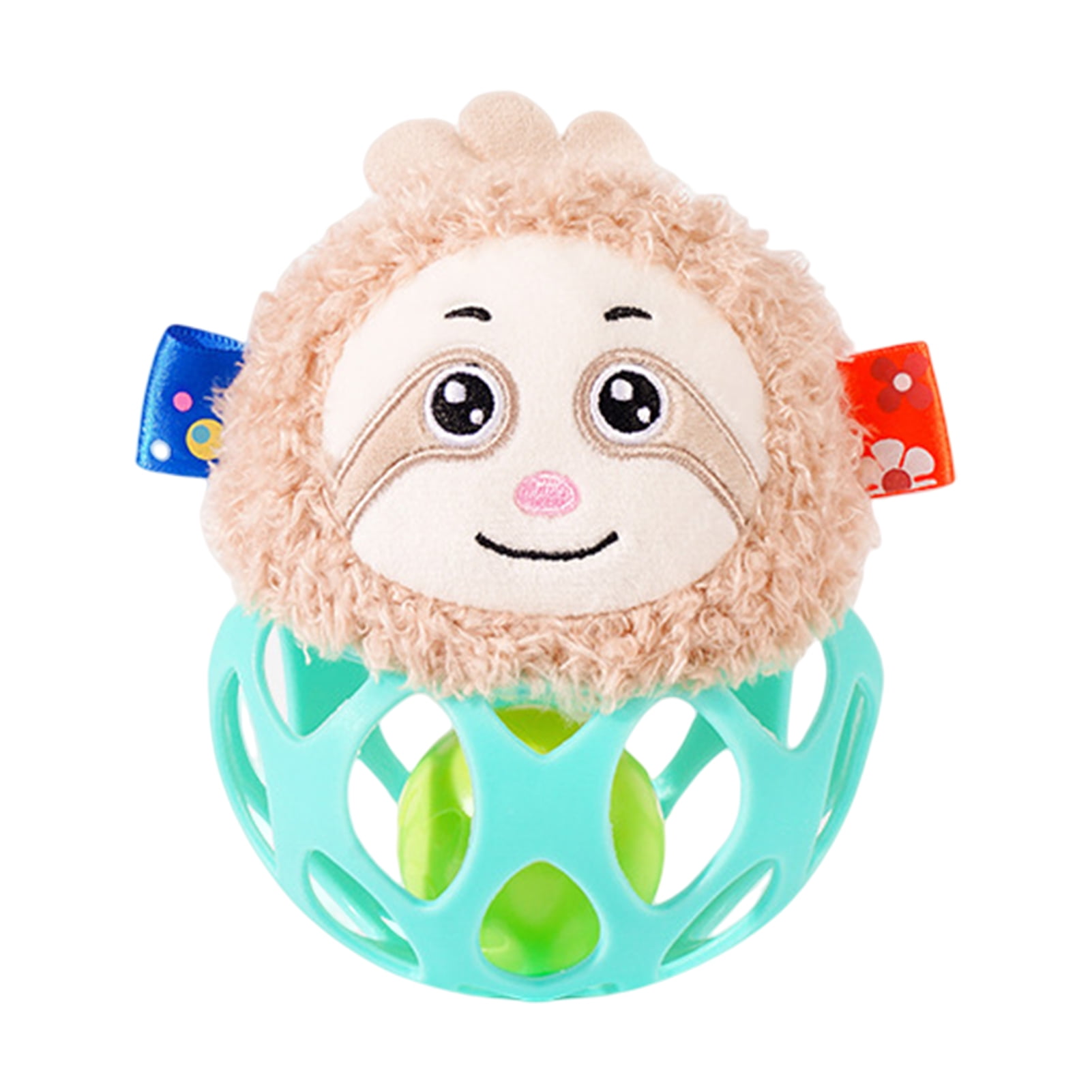 Warkul Baby Ball Toy Cute Cartoon Sloth Hedgehog Koala Plush Doll Built ...