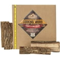 Smoak Firewood's Cooking Wood Mini Logs (8inch pieces 25-30lbs ...