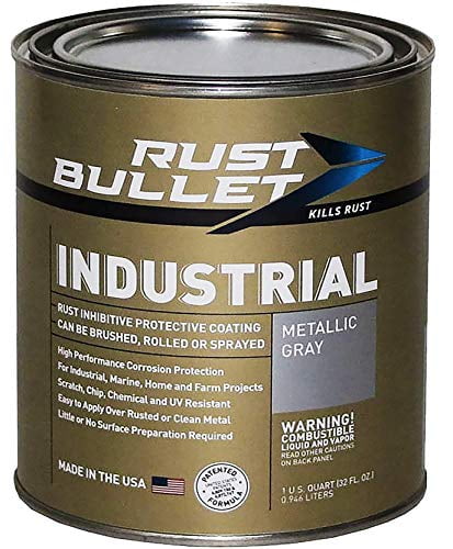 Buy Rust Bullet Industrial - Rust Inhibitor Paint - Industrial Strength ...