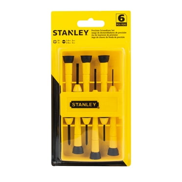 STANLEY 66-039 6-Piece Jeweler's Precision Screwdriver Set - Walmart.com