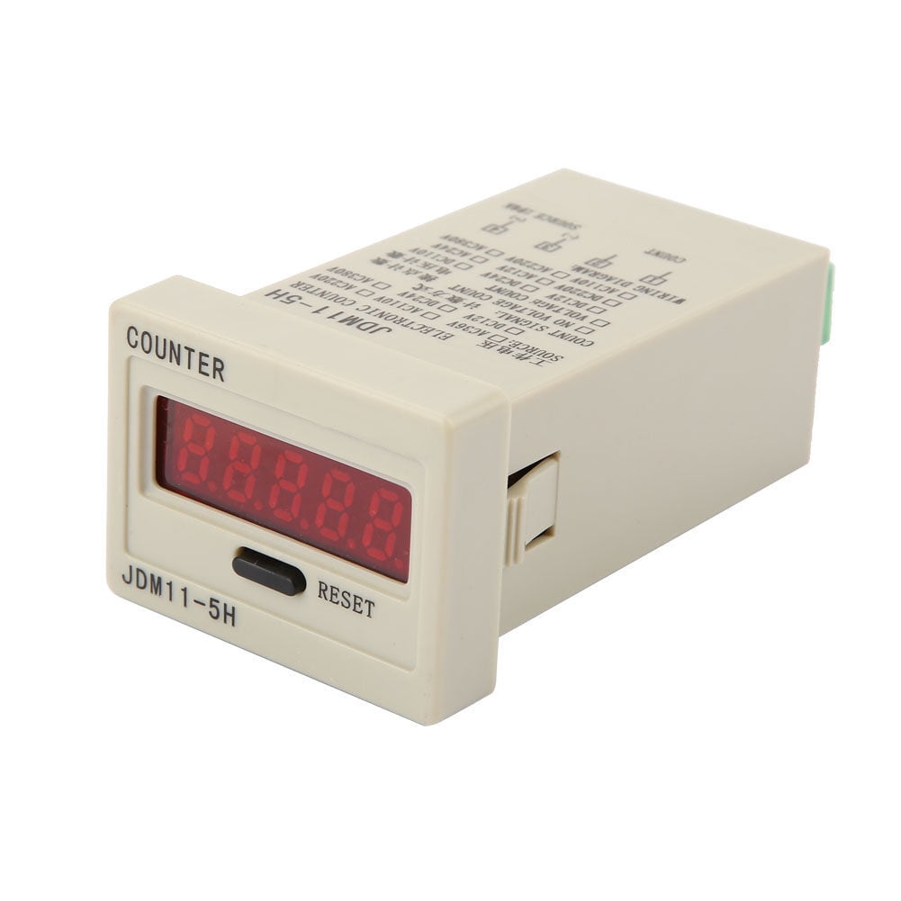 Electronic Punch Counter, Auto Digital Counter, Plastic 5 Digit For ...