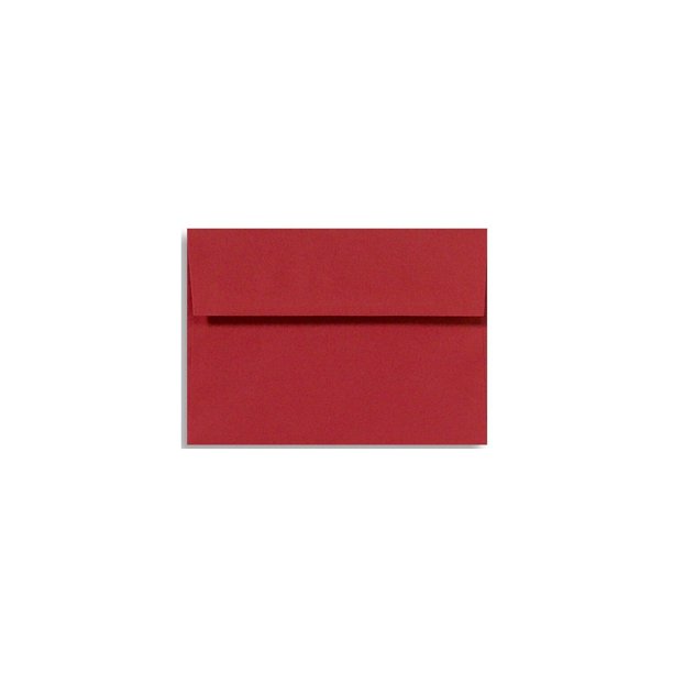 A9 Invitation Envelopes (5 3/4 x 8 3/4) - Holiday Red (50 Qty ...