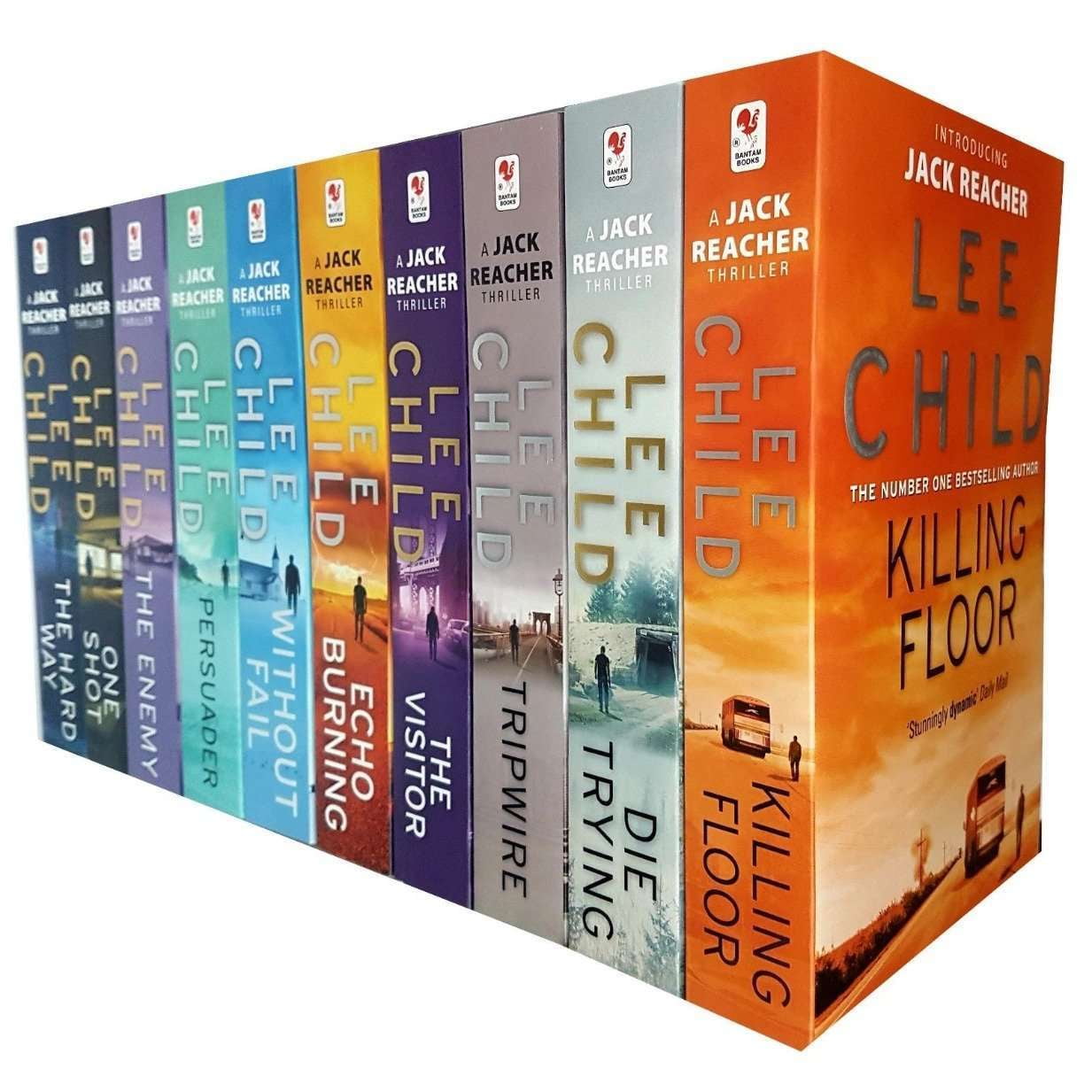 Jack Reacher Series 1 & 2 10 Books Collection Set By Lee Child ...