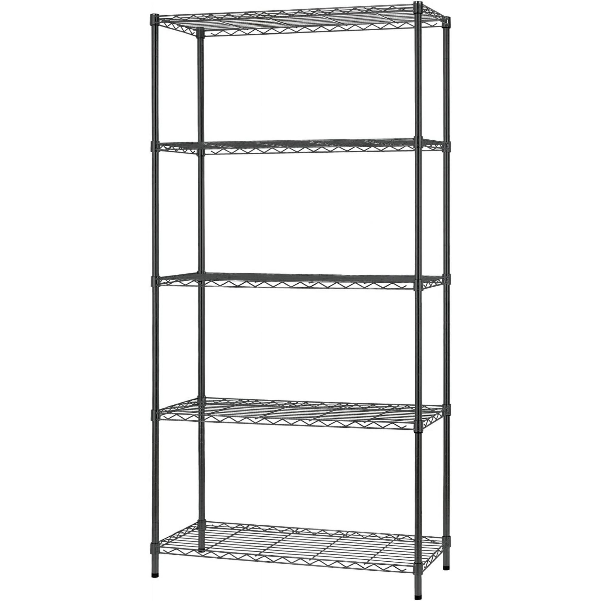 Click here for Fdw 5-Tier Wire Shelving Unit  14D X 36W X 72H  Ad... prices