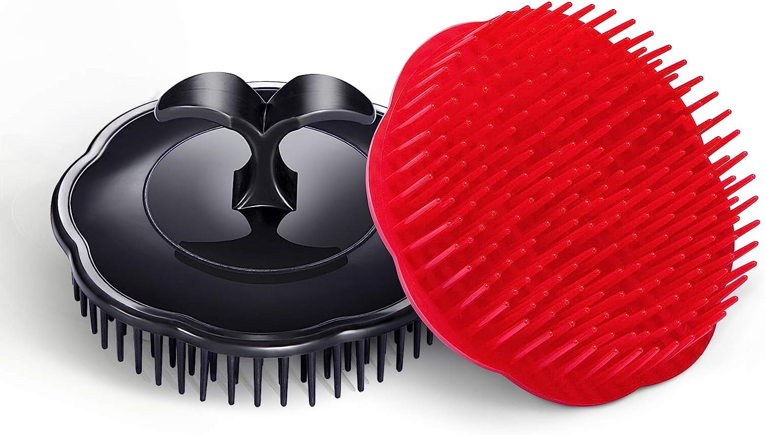 Hair Scalp Brush Dandruff Cleaning Brush Shower Scalp Shampoo Brush Scalp Massager Pack Of 2