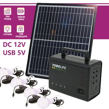 Portable Power Station and Solar Generator with 10W Solar Panel ...