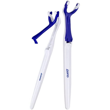 GUM Floss Flossmate Reusable Floss Handle, Ergonomic for Tight Spaces ...