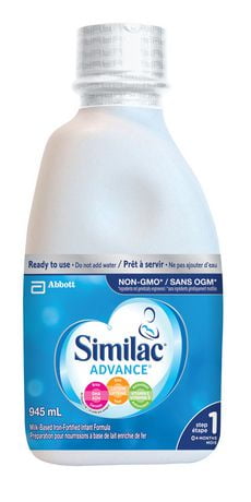 Similac Advance Step 1 Ready-to-Use Baby Formula, 945 Ml | Walmart Canada