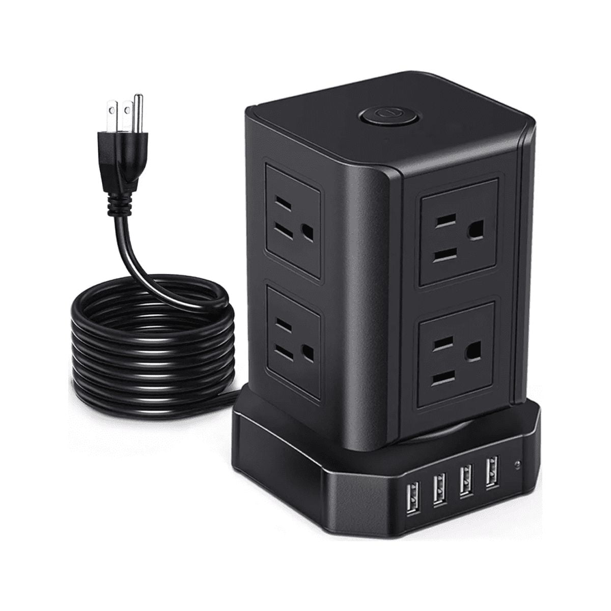 Regleta Multicontacto Tipo Torre D/8 Salidas Y 4 Puertos Usb LAB.G ...
