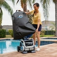 Dolphin Universal Pool Cleaner Caddy and Cover, Vinyl Durable Protector ...